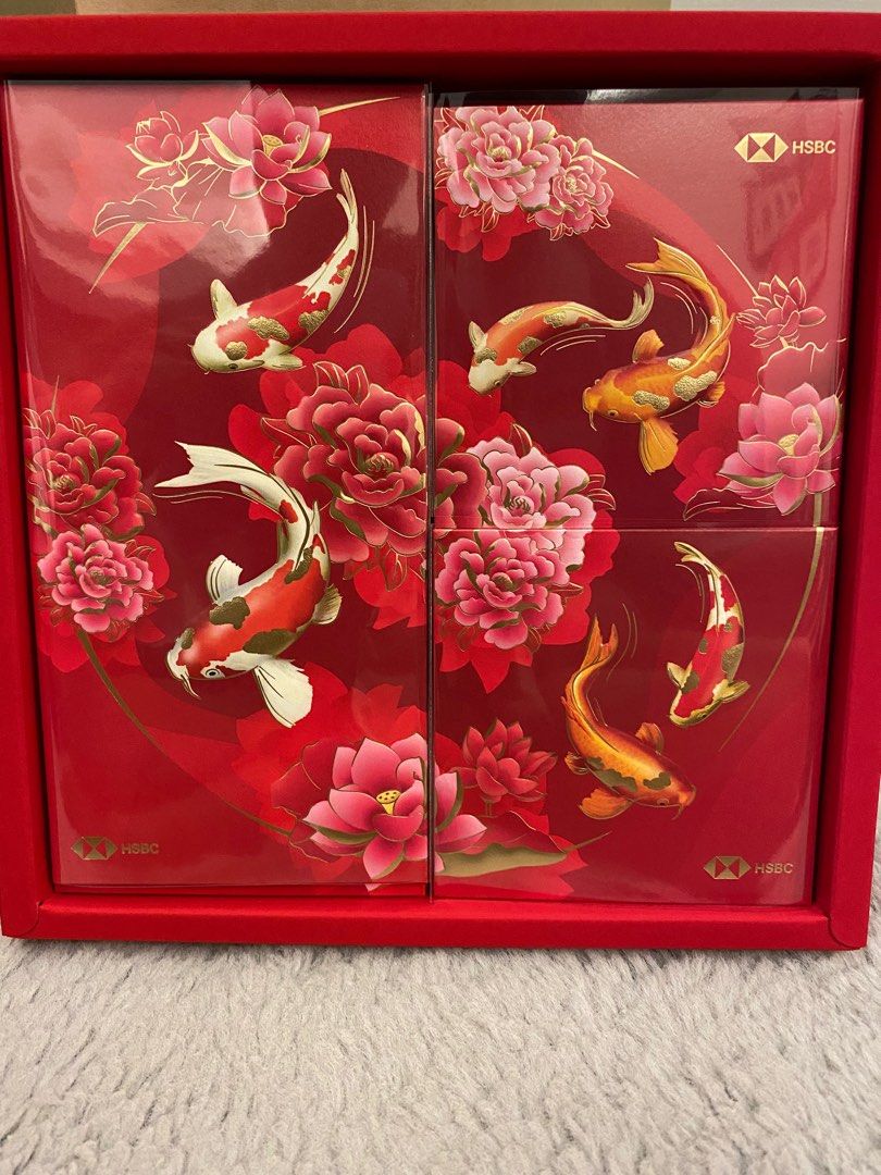 HSBC 2023 Jade Lai See Packets, 名牌, 手袋及銀包 - Carousell