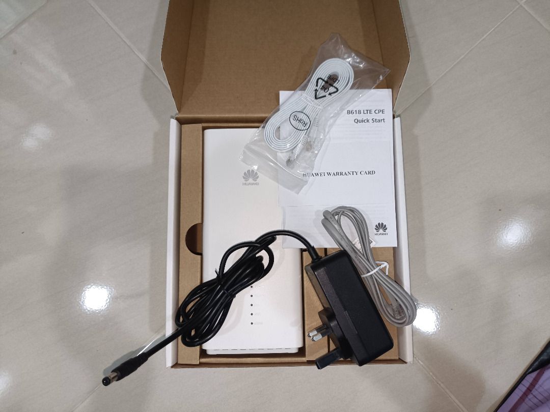 Huawei B618 4G LTE-A Modem + Wireless Router, Computers & Tech, Parts ...
