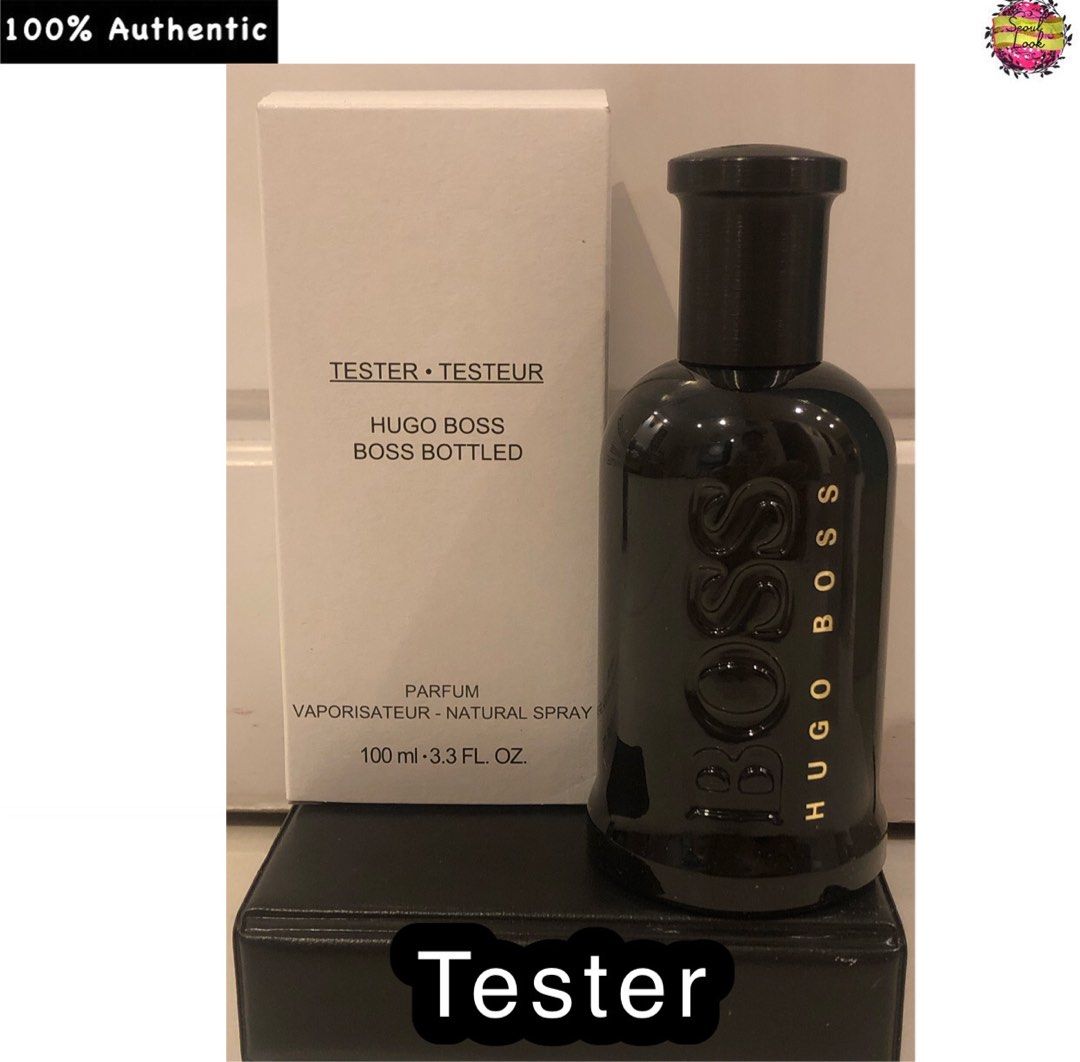 Hugo Boss Bottled Parfum 100ml for Men (Tester with Cap), Beauty ...
