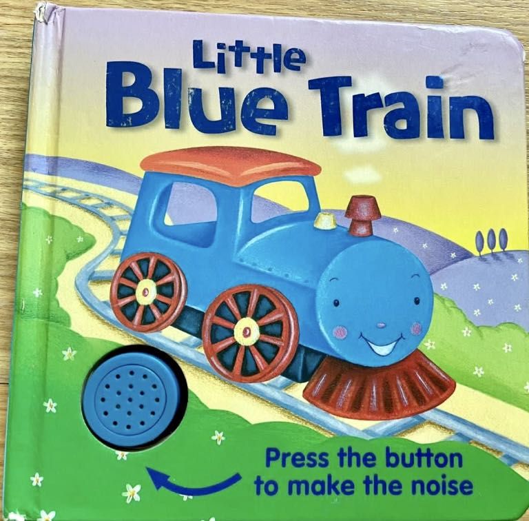 Igloo book - Little Blue Train, 興趣及遊戲, 書本 & 文具, 小朋友書 - Carousell