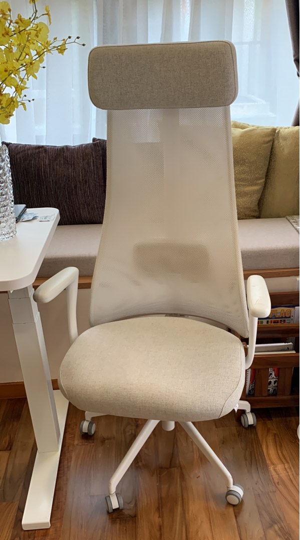 IKEA Jarvfjallet office chair with arm rests, Furniture & Home Living ...