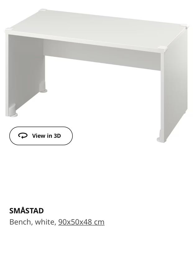 IKEA Smastad bench, Furniture & Home Living, Furniture, Tables & Sets ...