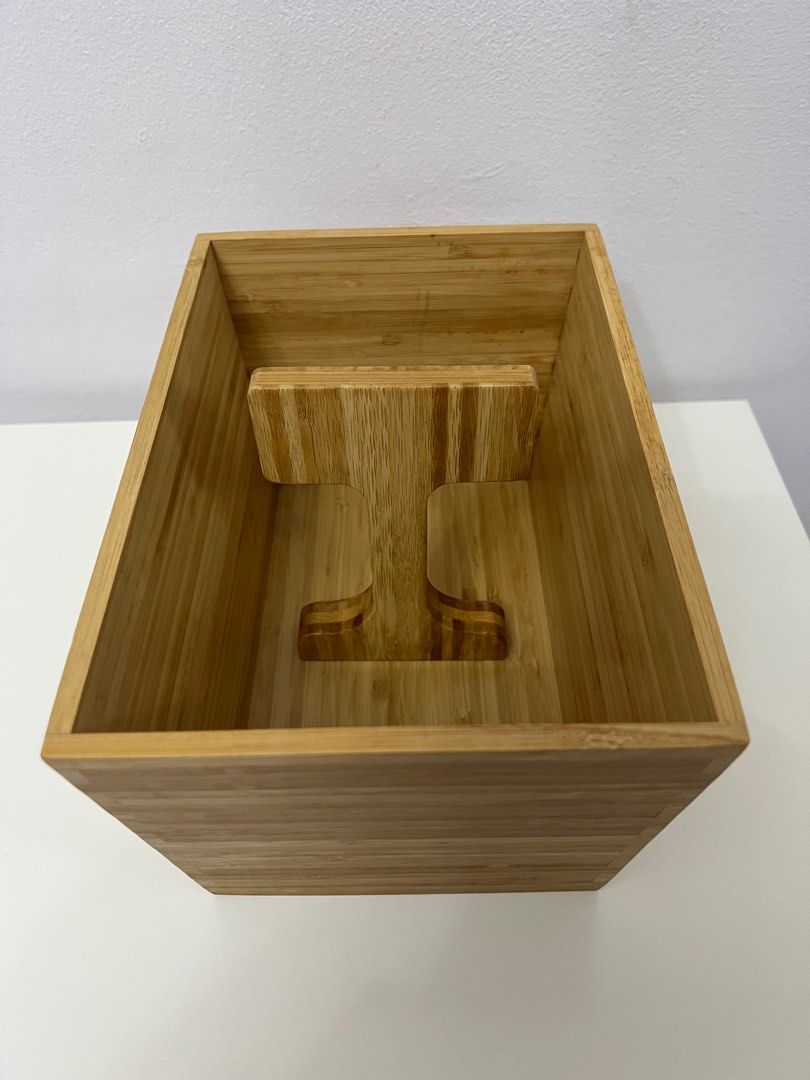 IKEA Wooden Storage Box, Furniture & Home Living, Home Improvement ...