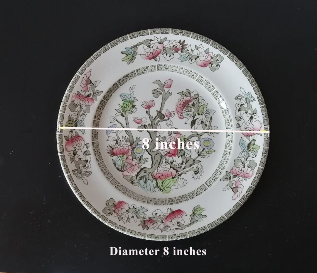 Indian Tree Johnson Bros England 8 inches Plates, Hobbies & Toys ...