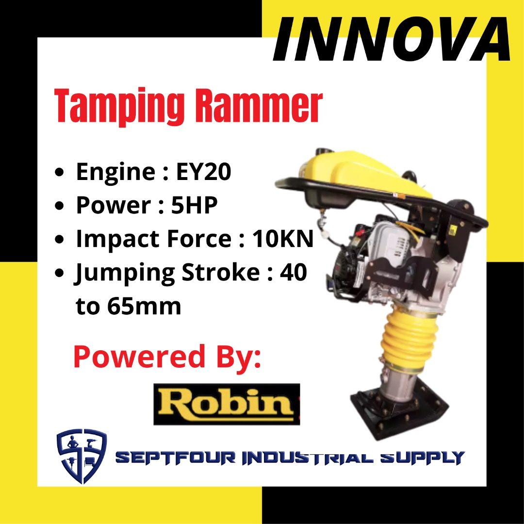 Innova Tamping Rammer Powered by Robin, Commercial & Industrial ...