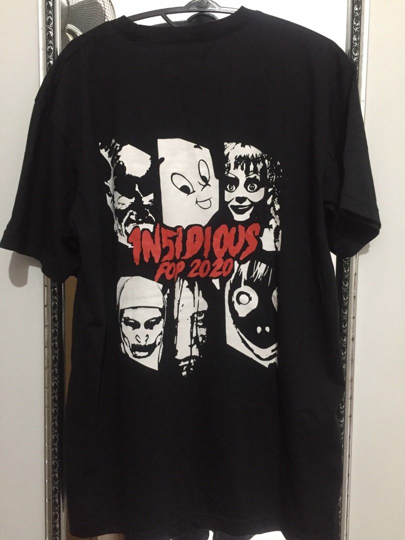 Insidious Horror Movie Tshirt, Fesyen Pria, Pakaian , Atasan di Carousell