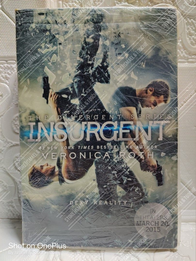 Insurgent by Veronica Roth (Movie tie-in cover), Hobbies & Toys, Books ...