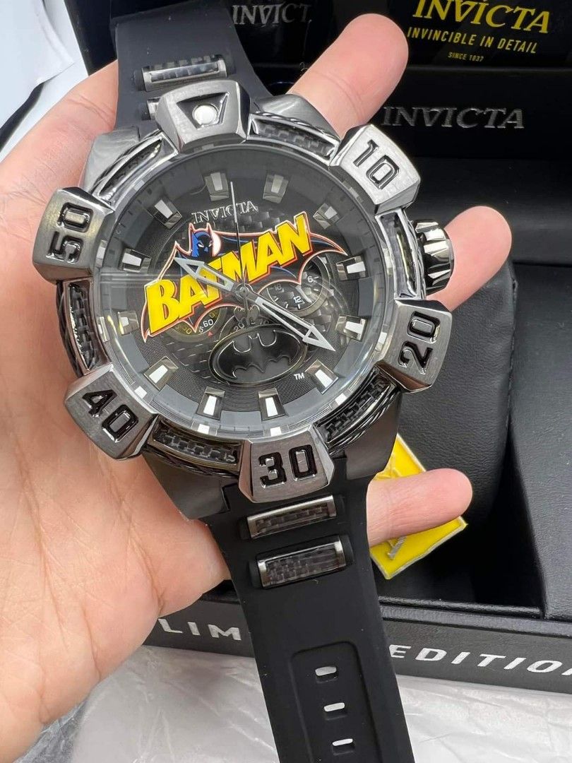 INVICTA BATMAN, Men's Fashion, Watches & Accessories, Watches on Carousell