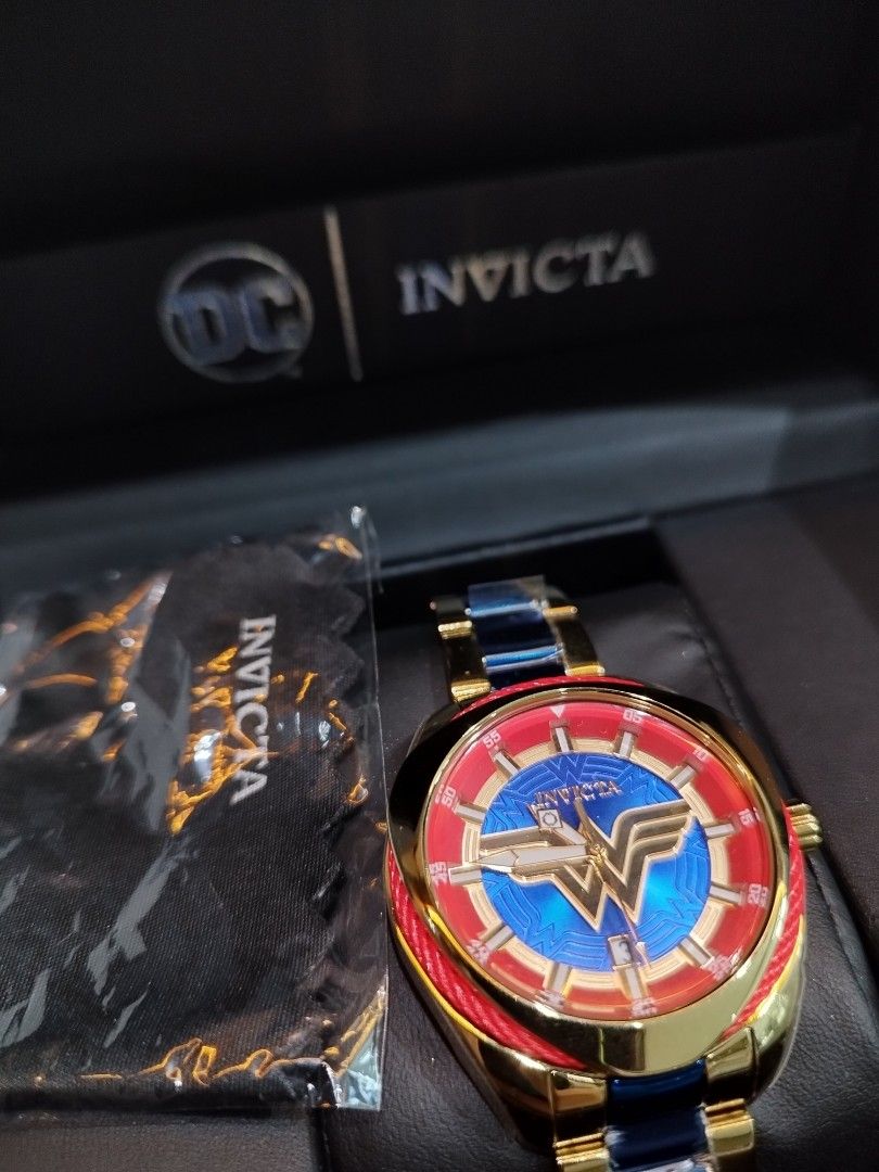 Invicta Wonder Woman watch, Luxury, Accessories on Carousell