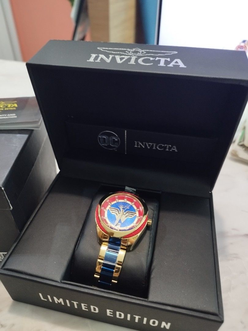Invicta Wonder Woman watch, Luxury, Accessories on Carousell