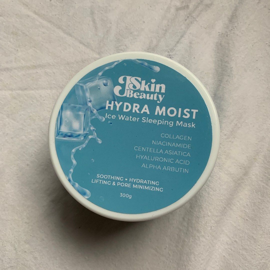 J Skin Beauty Hydra Moist Ice Water Sleeping Mask, Beauty & Personal ...
