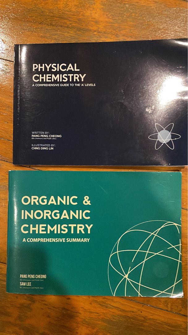 JC Chemistry Summary Guidebook Organic Inorganic Physical, Hobbies ...