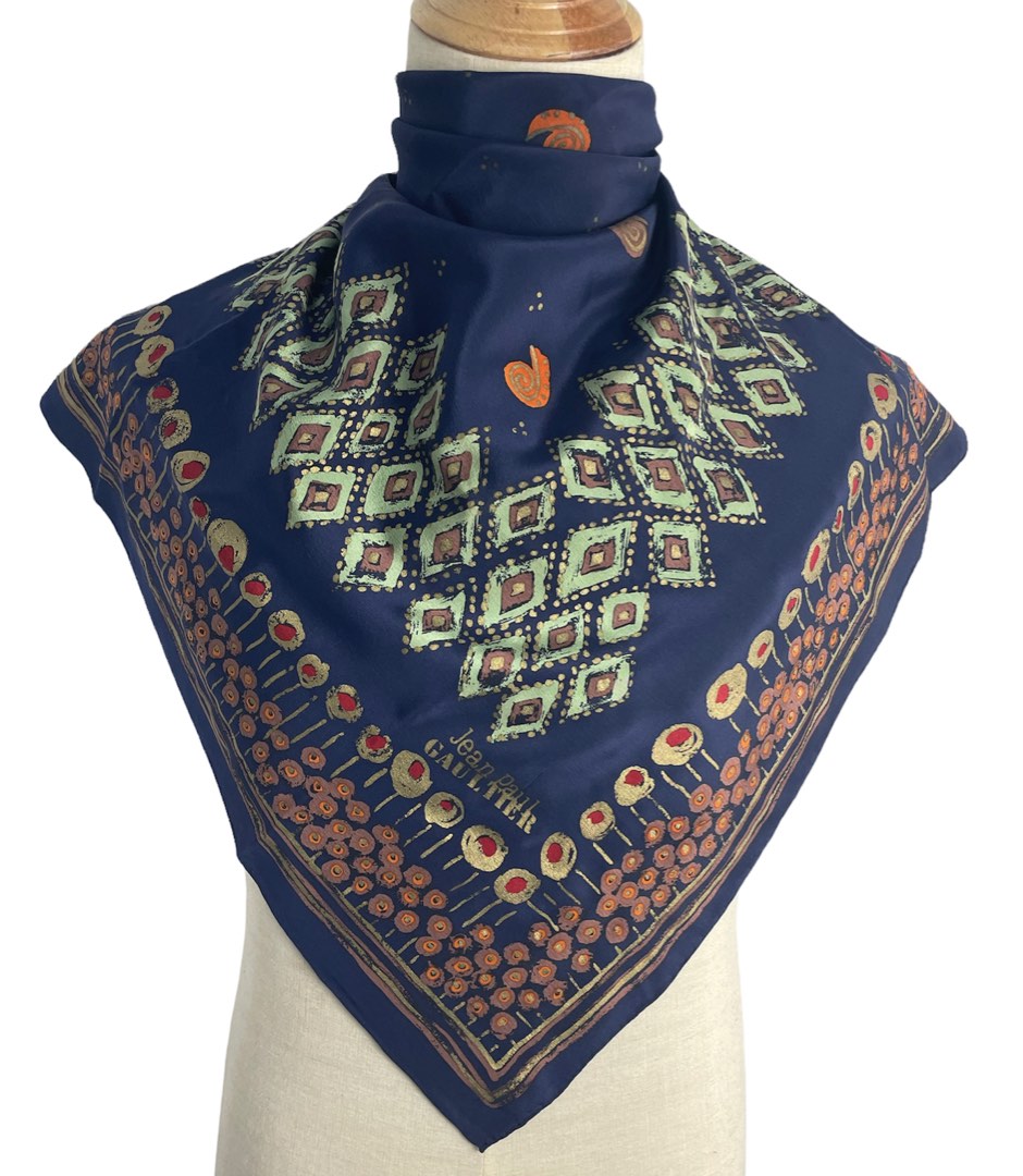 Jean paul gaultier scarf, Women's Fashion, Watches & Accessories ...