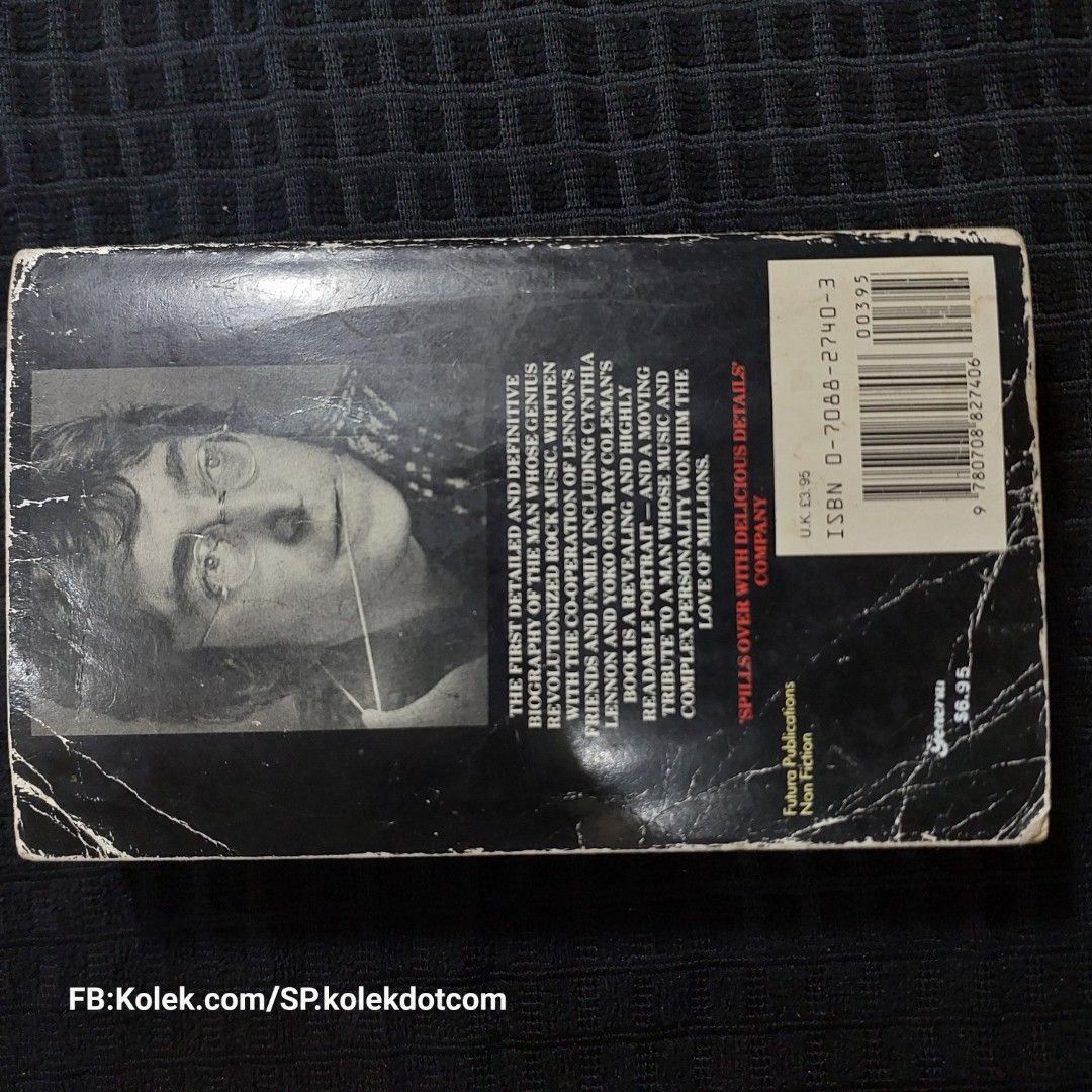 John Lennon by Ray Coleman (paperback), Hobbies & Toys, Books ...