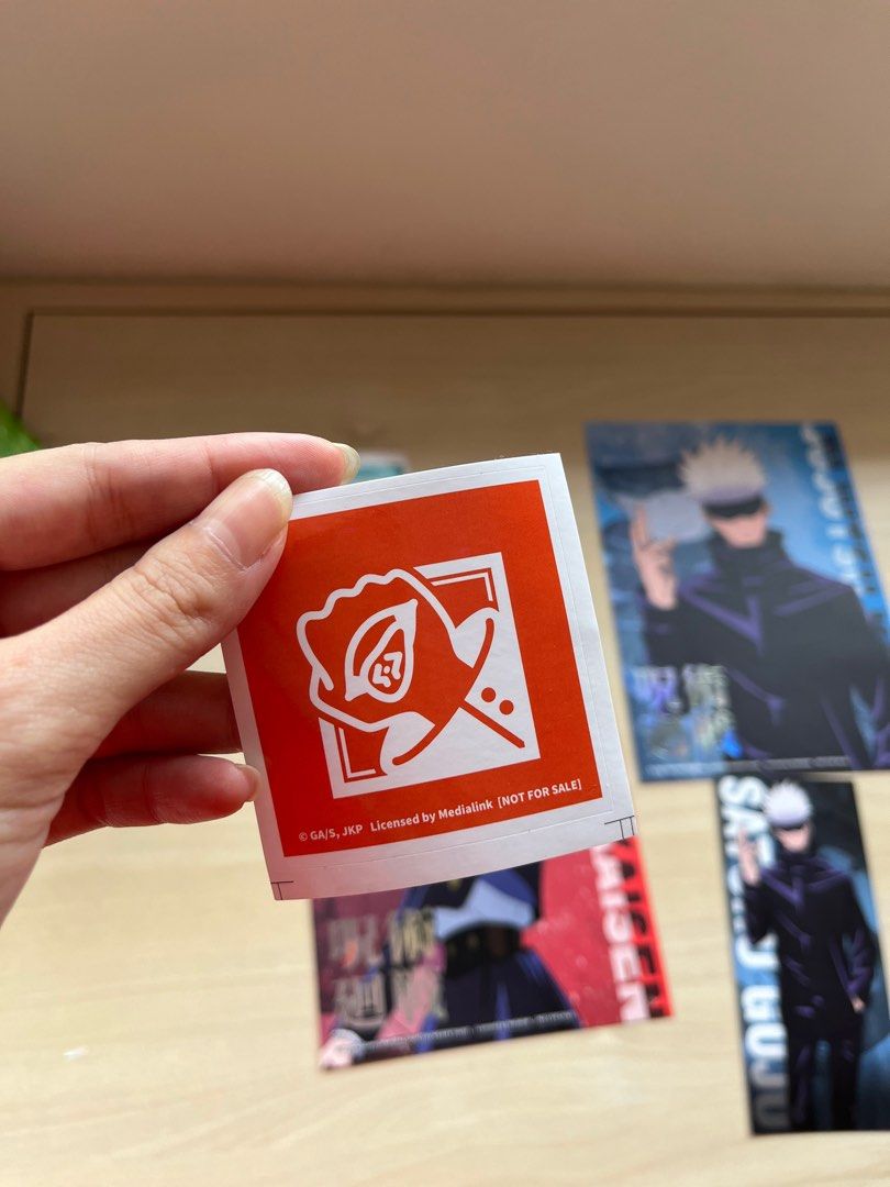 Jujutsu Kaisen JJK Prints/Bookmark/Sticker, Hobbies & Toys, Memorabilia ...