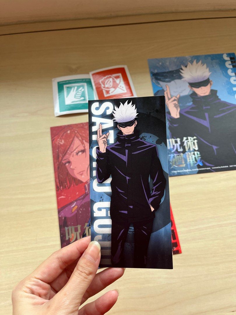 Jujutsu Kaisen JJK Prints/Bookmark/Sticker, Hobbies & Toys, Memorabilia ...