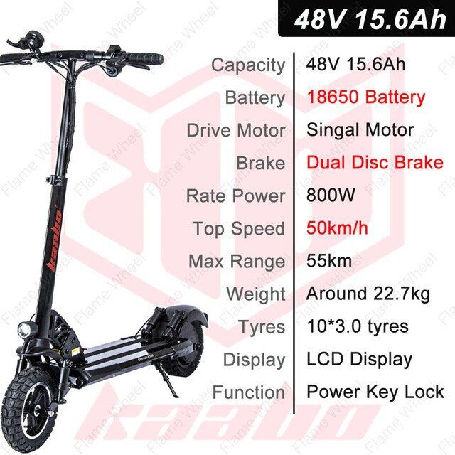 Kaabo Skywalker 10C Electric Scooter, Sports Equipment, Sports & Games ...