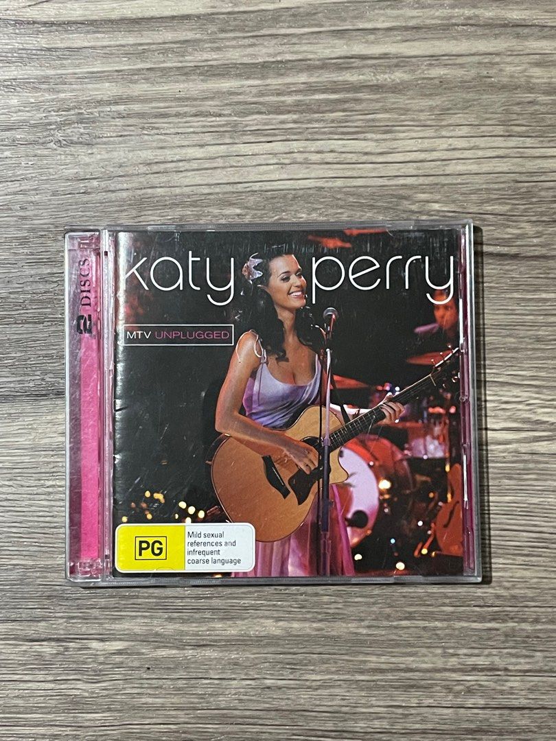 Katy Perry MTV Unplugged CD DVD Australia Press, Hobbies & Toys, Music ...