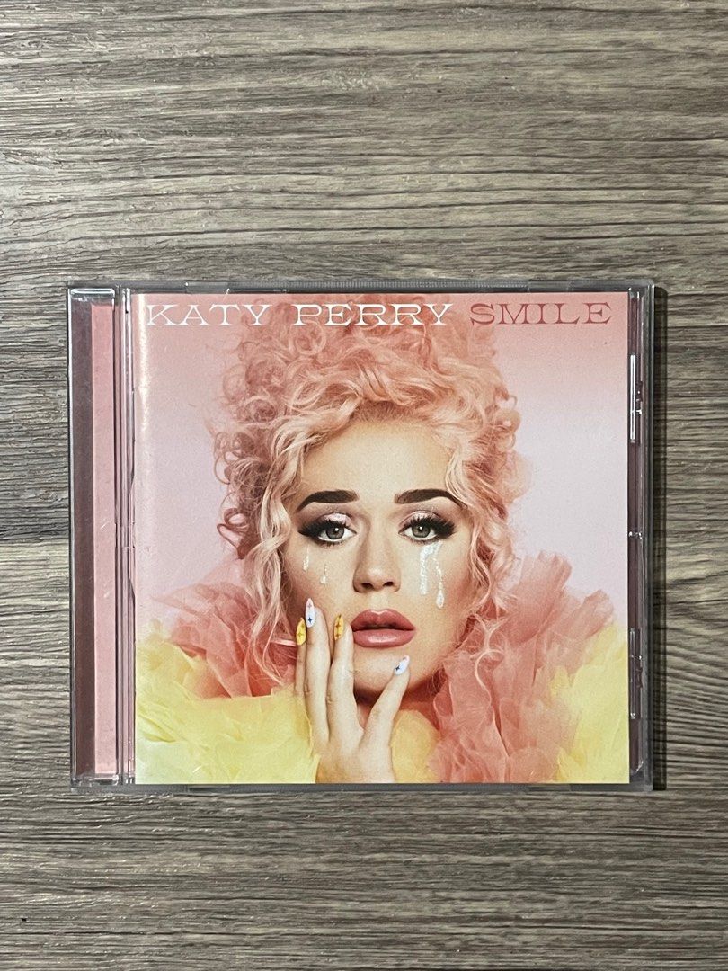 Katy Perry Smile Alternate Cover #2 Teary Eyes, Hobbies & Toys, Music ...