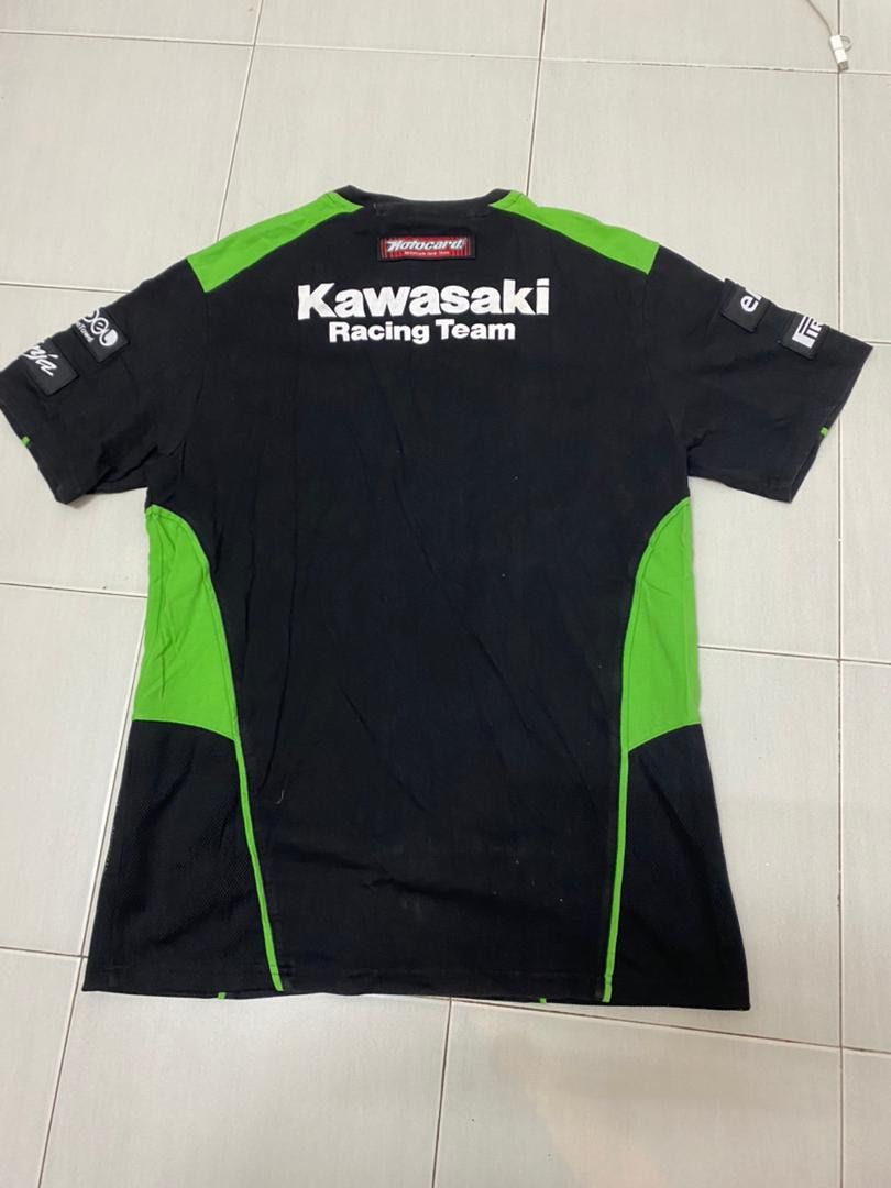 kawasaki racing team shirt, Men's Fashion, Tops & Sets, Tshirts & Polo ...