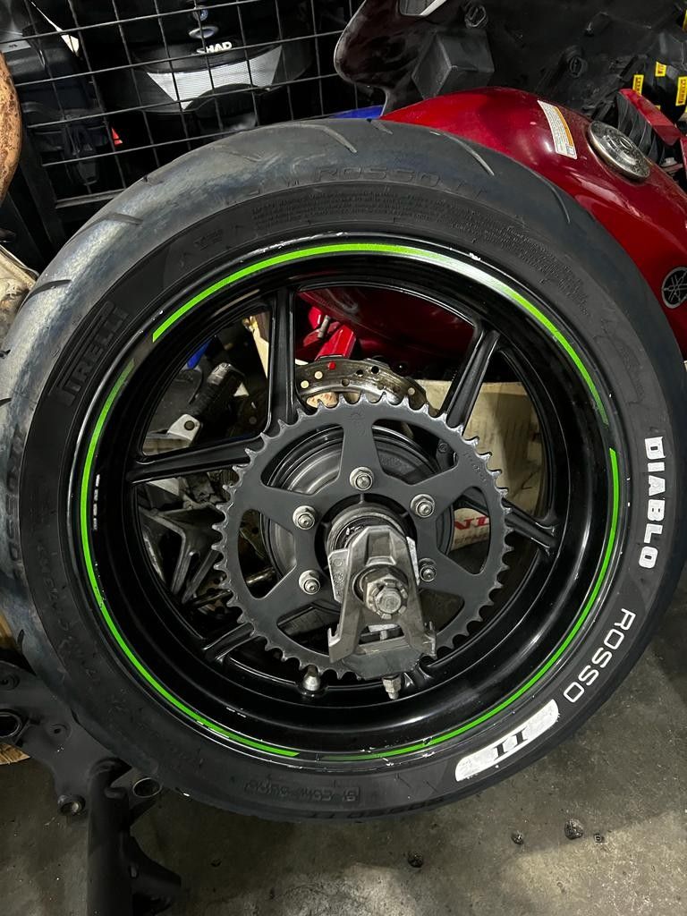 Kawasaki z800 wheel rim brake disc, Motorcycles, Motorcycle Accessories ...