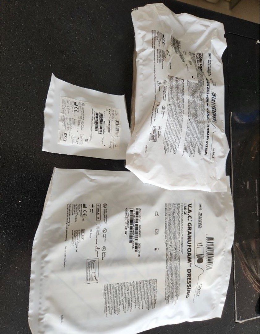 KCI Vac dressing supplies, Health & Nutrition, Medical Supplies & Tools ...