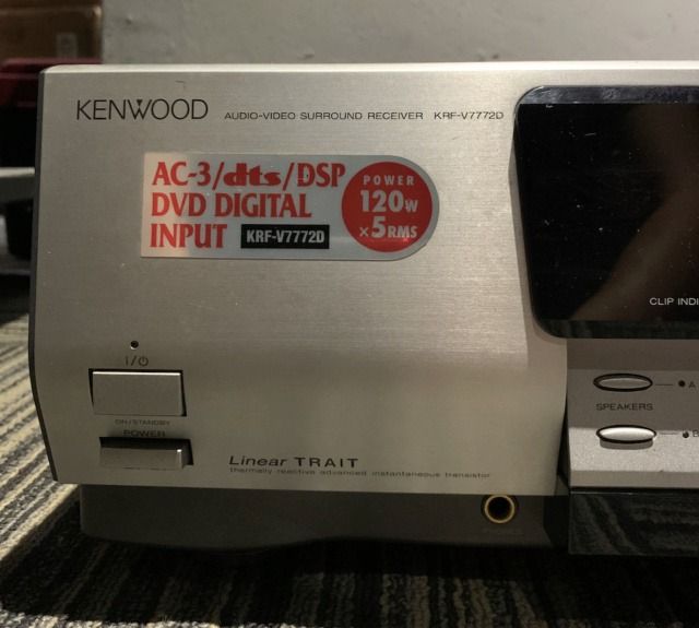 Kenwood KRF-V7772D Amplifier AV Receiver, Audio, Soundbars, Speakers ...