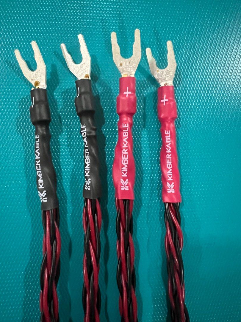 Kimber Kable 4PR jumper cable, Audio, Other Audio Equipment on Carousell