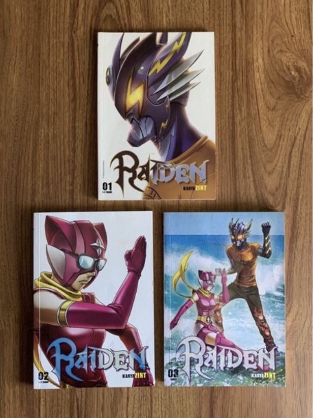 Komik Raiden 1-3 Karya Zint, Hobbies & Toys, Books & Magazines, Comics ...