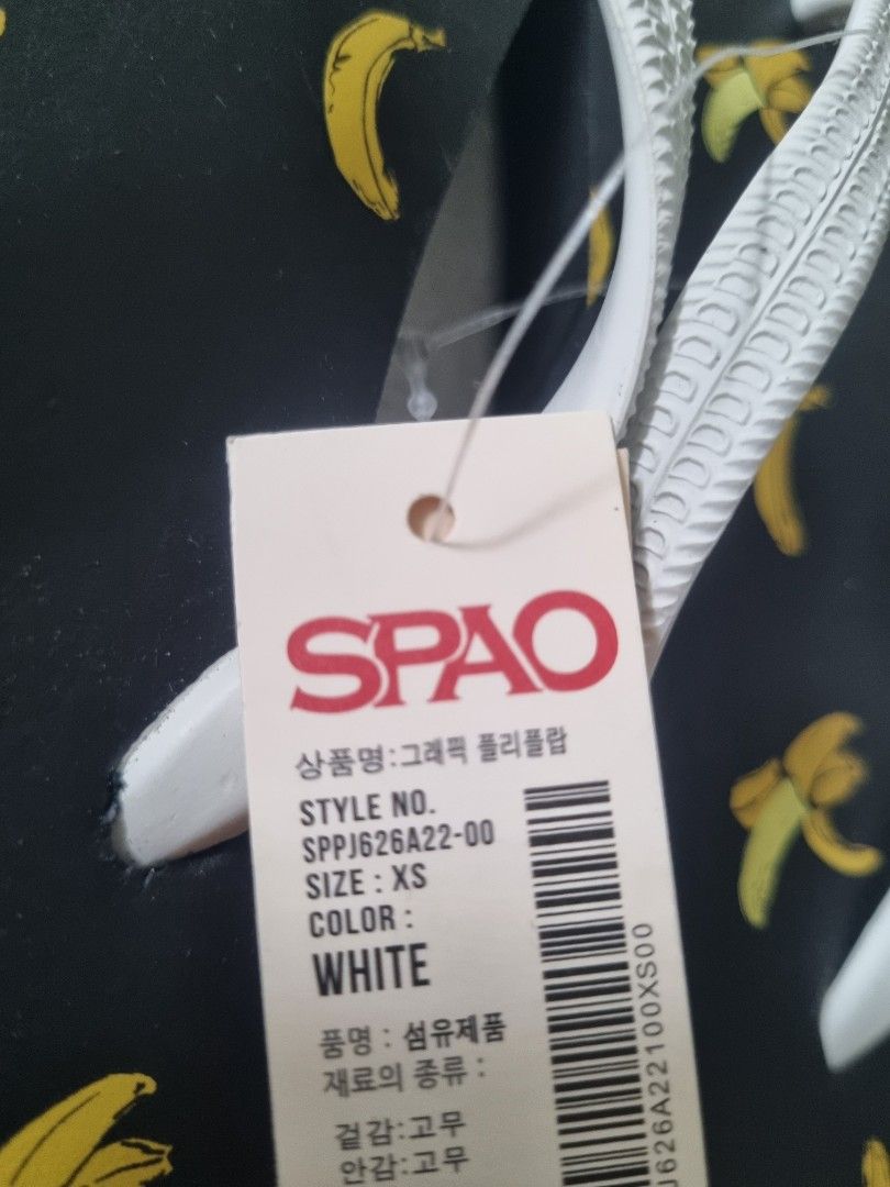 Korea Brand SPAO Slippers Flip flops, Women's Fashion, Footwear ...