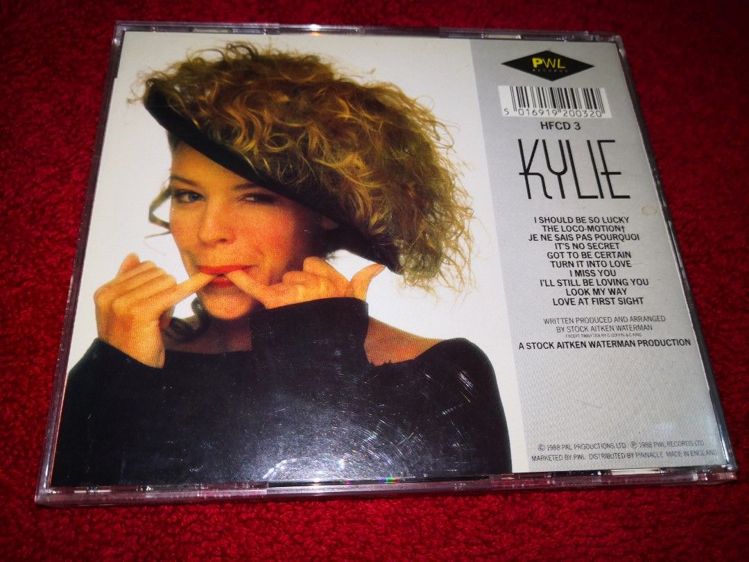 Kylie Minogue Kylie CD, Hobbies & Toys, Music & Media, CDs & DVDs on ...