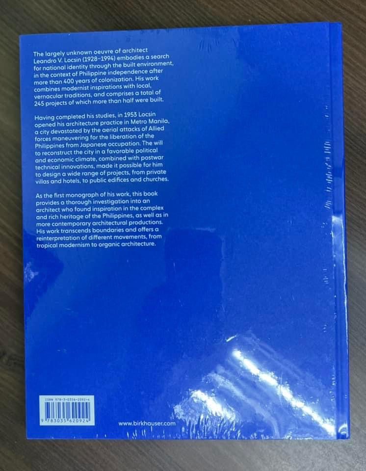 Leandro Valencia Locsin: Filipino Architect, Hobbies & Toys, Books ...