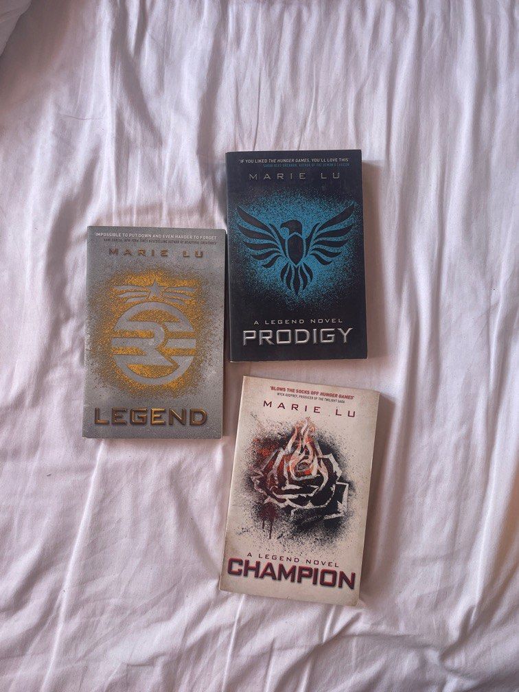 Legend, Prodigy, and Champion by Marie Lu, Hobbies & Toys, Books ...