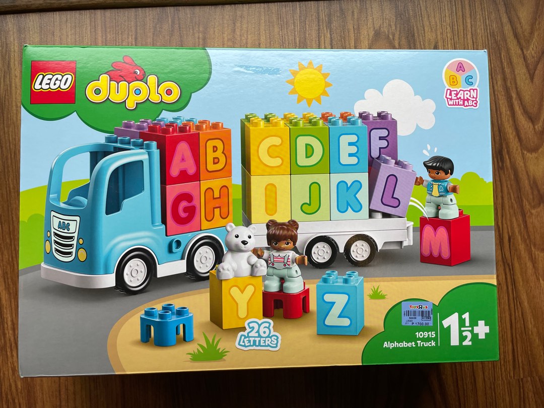 Lego Duplo alphabet truck set, Hobbies & Toys, Toys & Games on Carousell