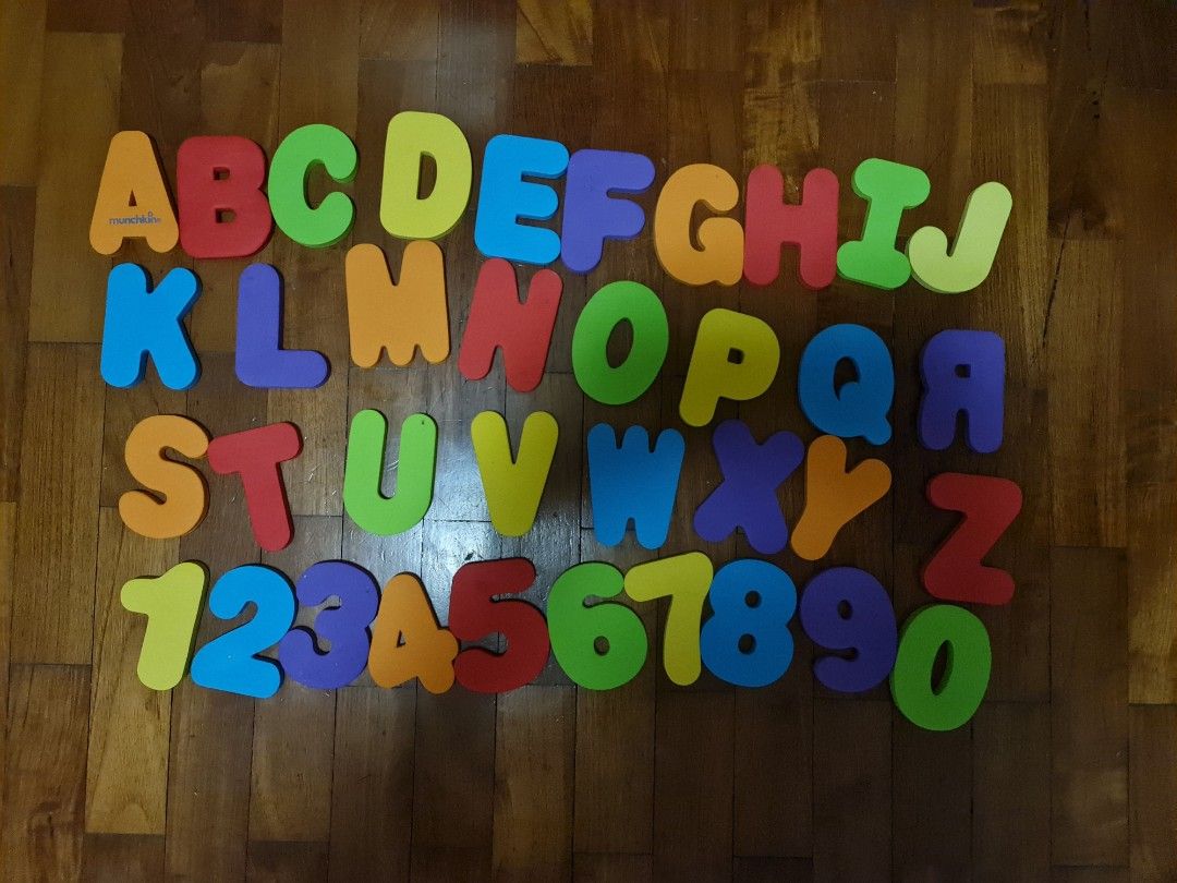 Letter alphabet number for toddler, Hobbies & Toys, Toys & Games on ...