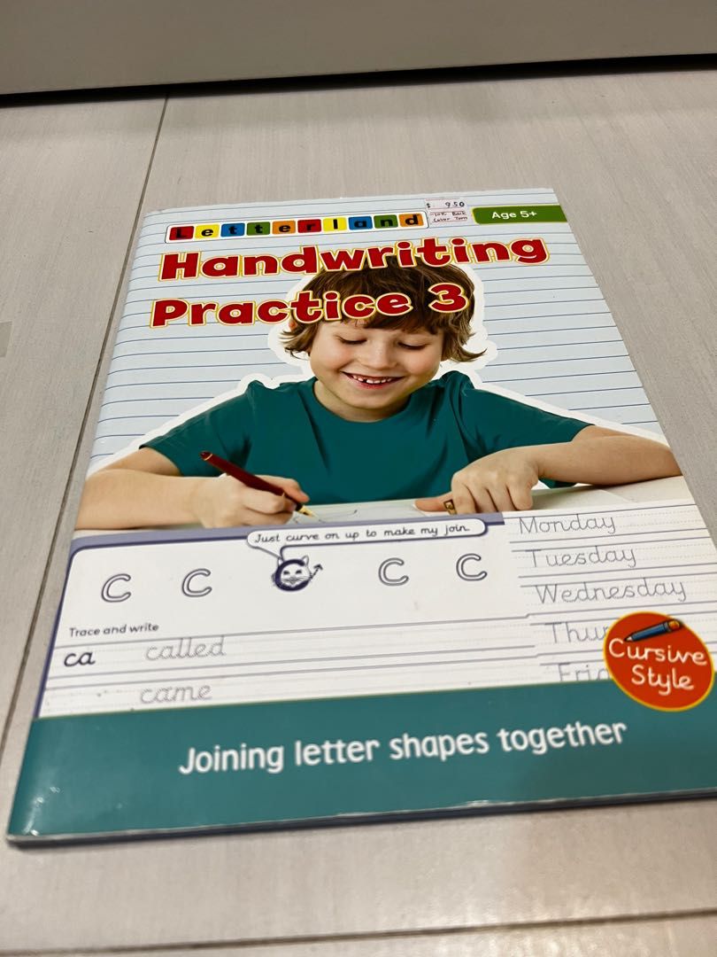 Letterland Handwriting Practice 3 - Joining letter shapes together (Age ...