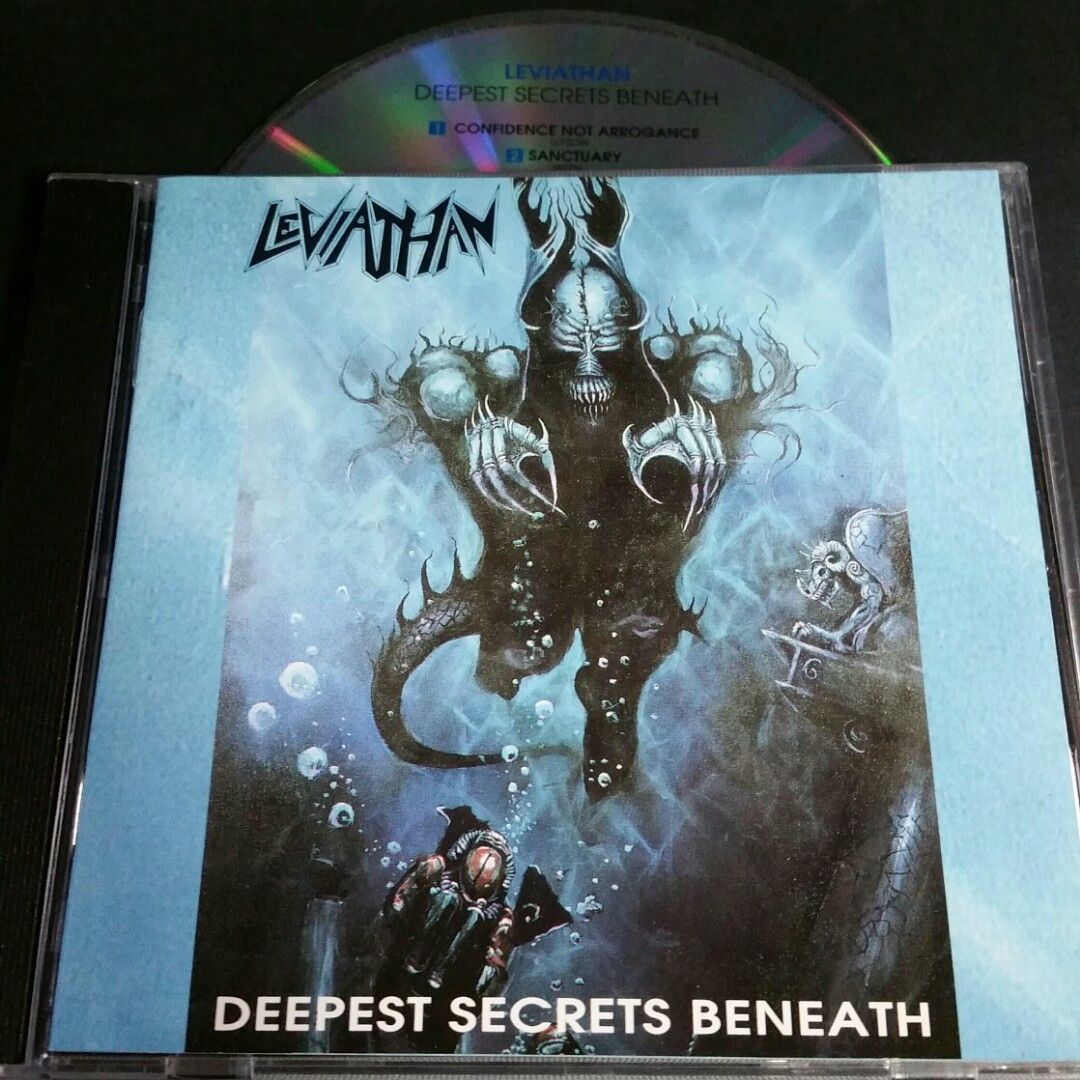 leviathan (deepest secrets beneath) prog metal - cd. Rare collection ...
