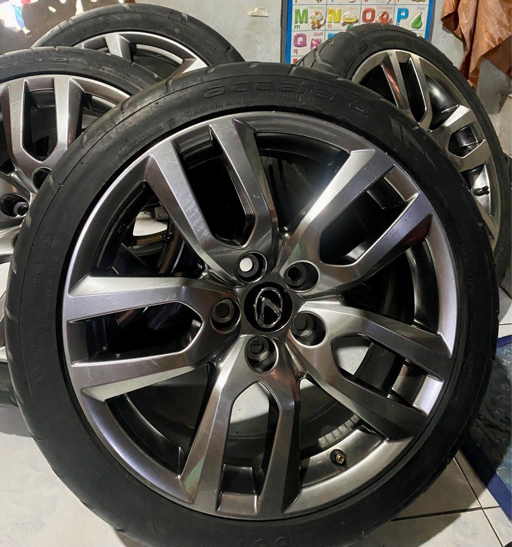Lexus 18s oem mags NX200T, Car Parts & Accessories, Mags and Tires on ...