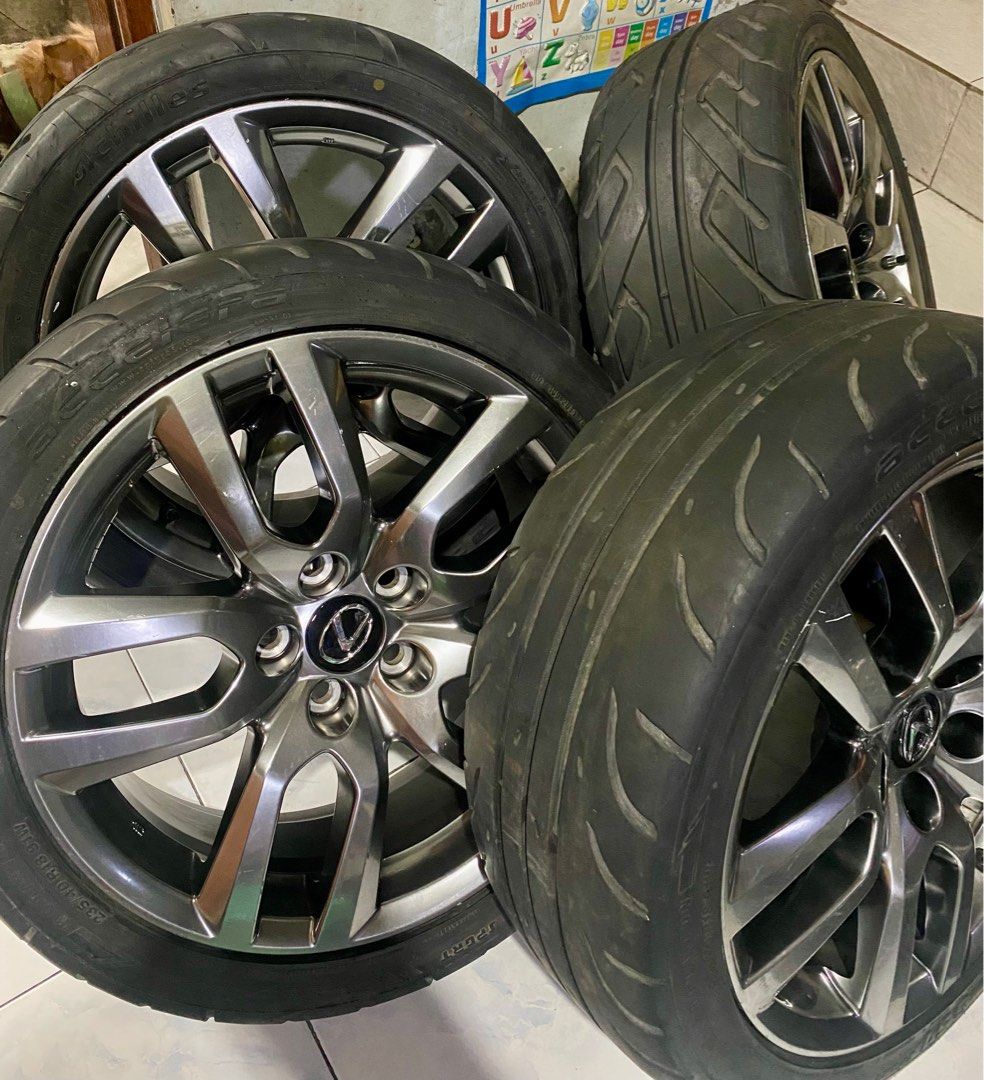 Lexus 18s oem mags NX200T, Car Parts & Accessories, Mags and Tires on ...
