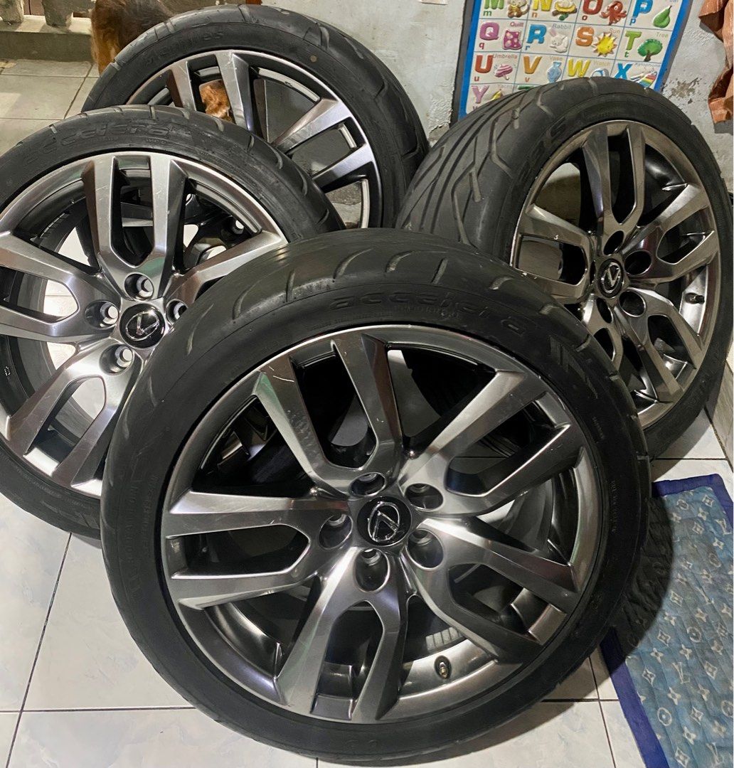Lexus 18s oem mags NX200T, Car Parts & Accessories, Mags and Tires on ...