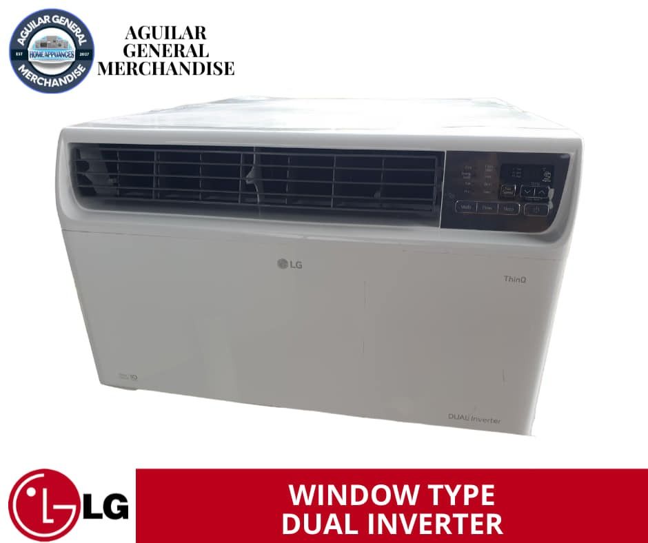 LG LA100EC 1.0HP WINDOW TYPE DUAL INVERTER, TV & Home Appliances, Air Conditioning and Heating ...