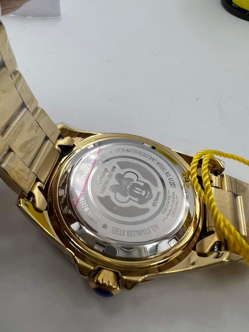 LIMITED EDITION INVICTA MICKEY, Women's Fashion, Watches & Accessories ...
