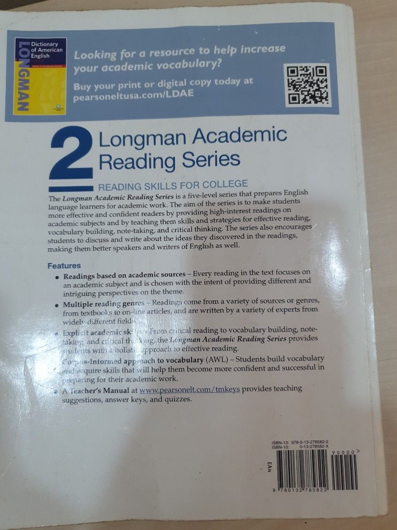 Longman Academic Reading Series, Hobbies & Toys, Books & Magazines ...