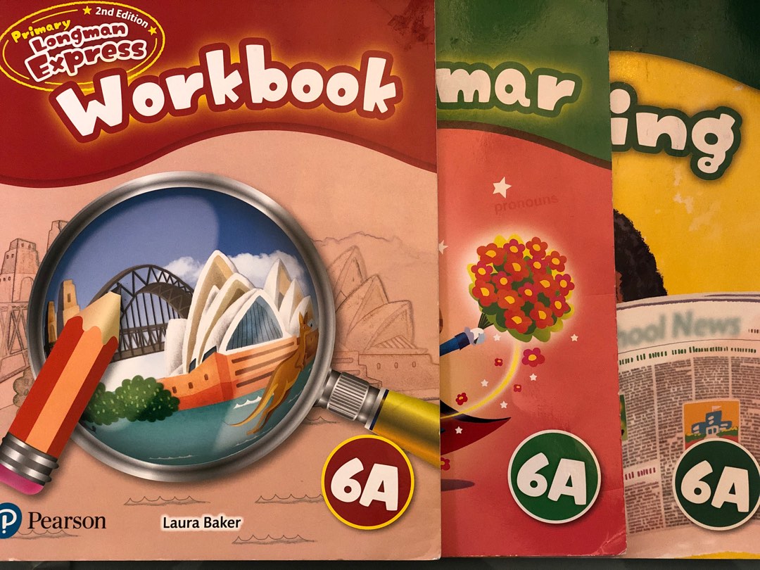 Longman Express Workbook Grammar Reading 6A, 興趣及遊戲, 書本 & 文具, 教科書 ...