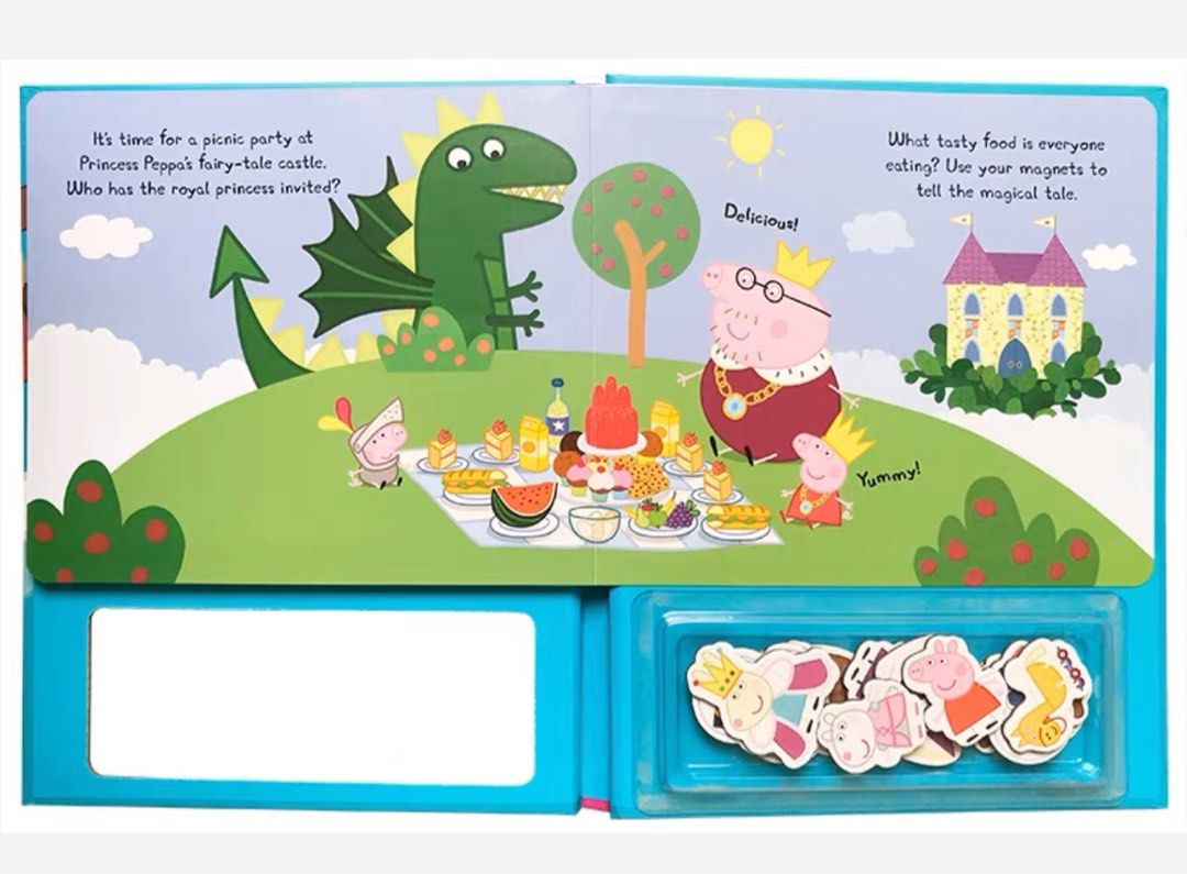 Magnet Book: Eric CarleThe Very Hungry Caterpillar/ Peppa Marvellous ...