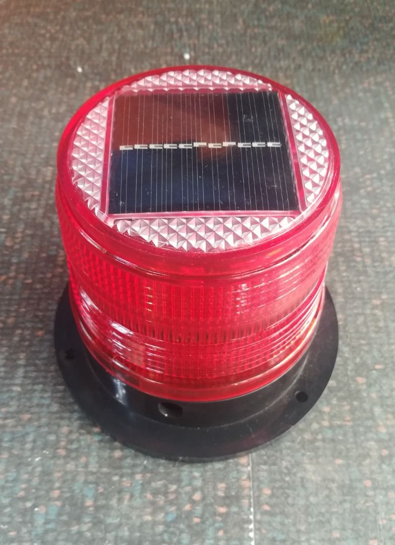 Magnetic Solar Warning Light, Furniture & Home Living, Lighting & Fans ...