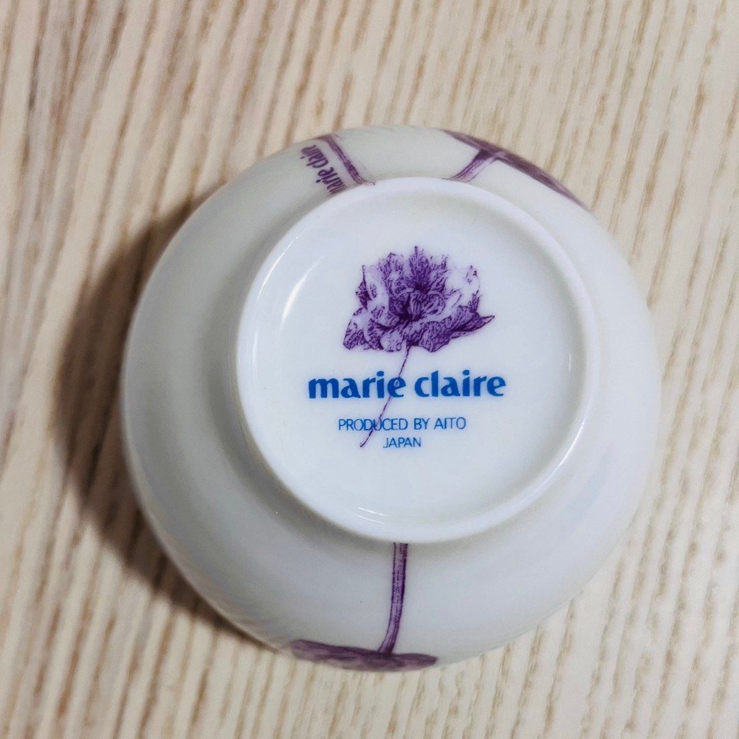 Marie Claire tea set (teapot + 5 cups), Furniture & Home Living ...