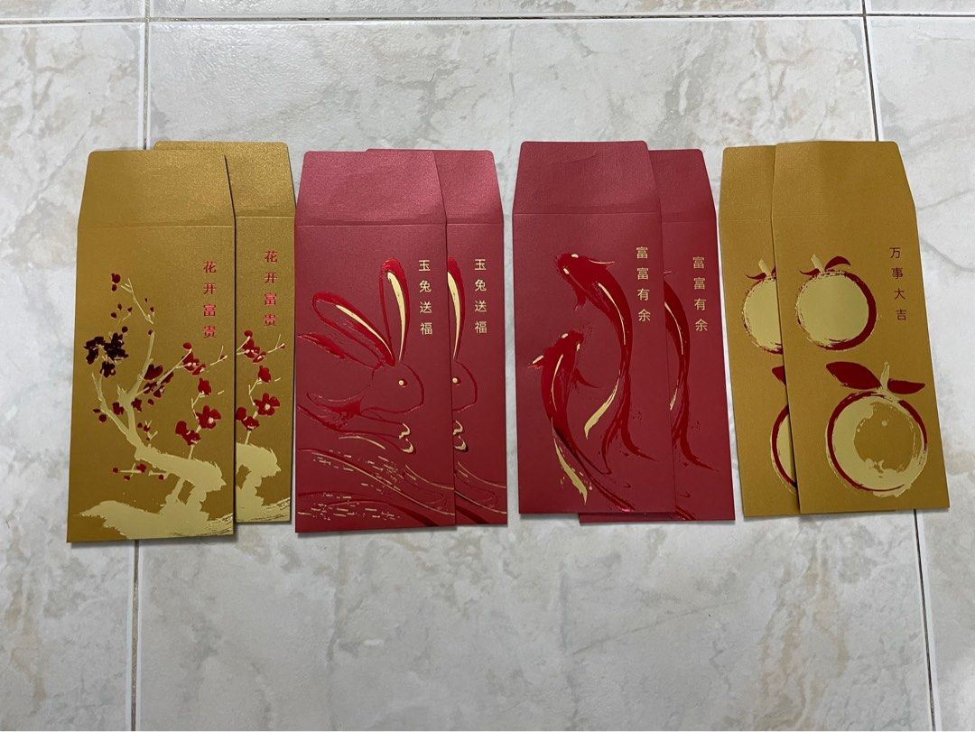 Marina Bay Sands MBS 2023 red packets ang pow ang pau Hong pau Hong Bao ...