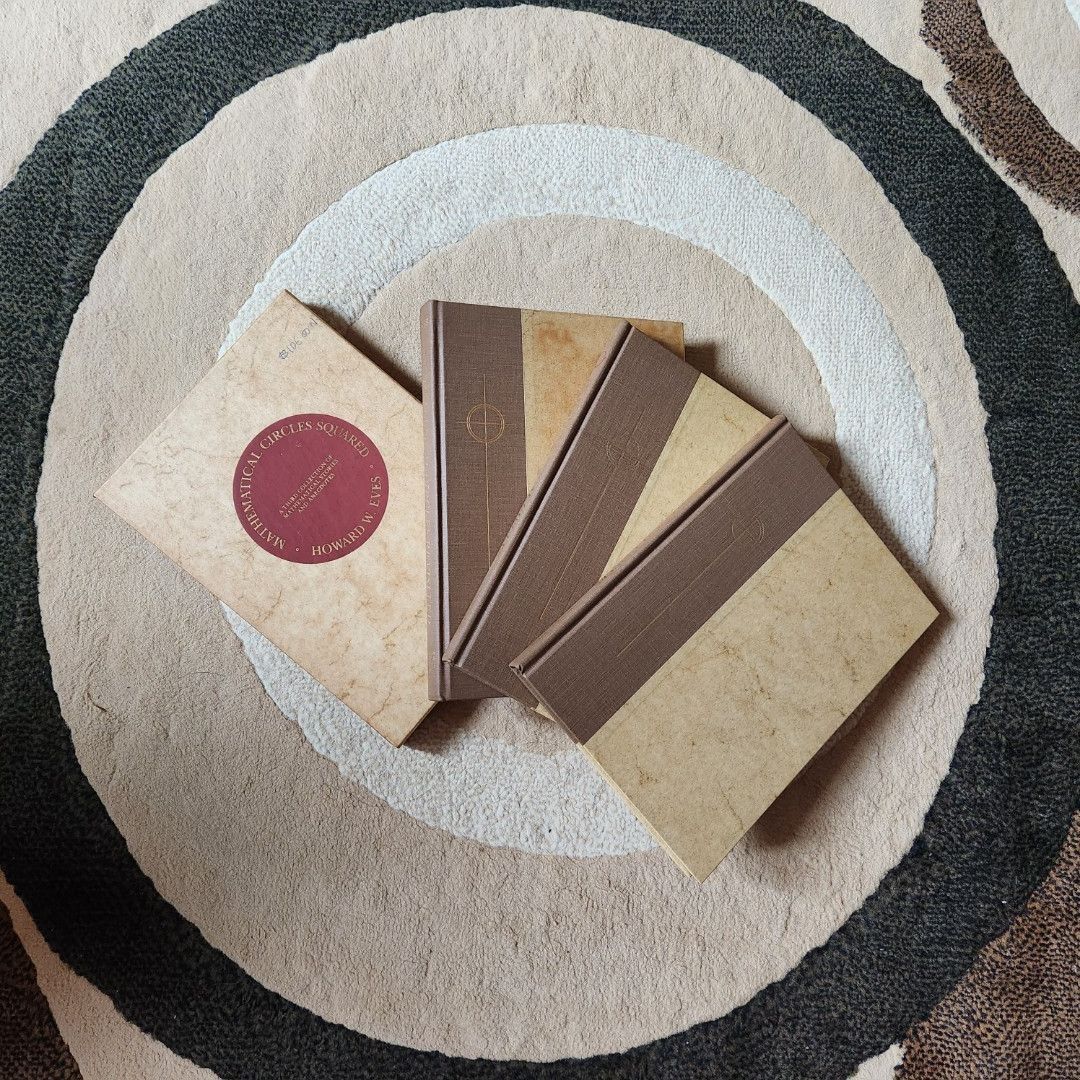 Mathematics books by Howard Eves, Everything Else on Carousell