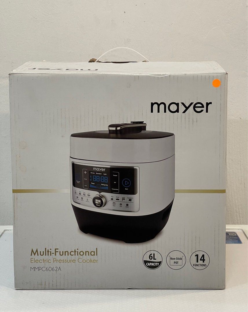 Mayer 6L Multi-Functional Pressure Cooker MMPC6062A Display Set $120 ...